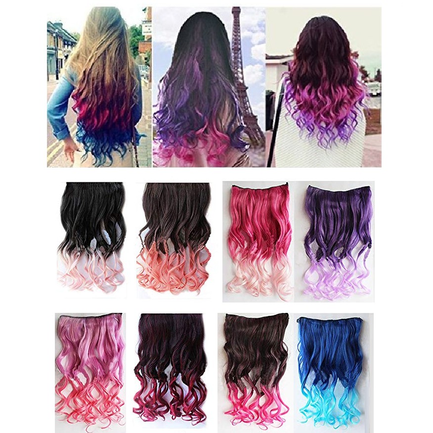 Jual HAIRCLIP HAIR CLIP RAMBUT PALSU WANITA RAMBUT SAMBUNG BIG LAYER ...