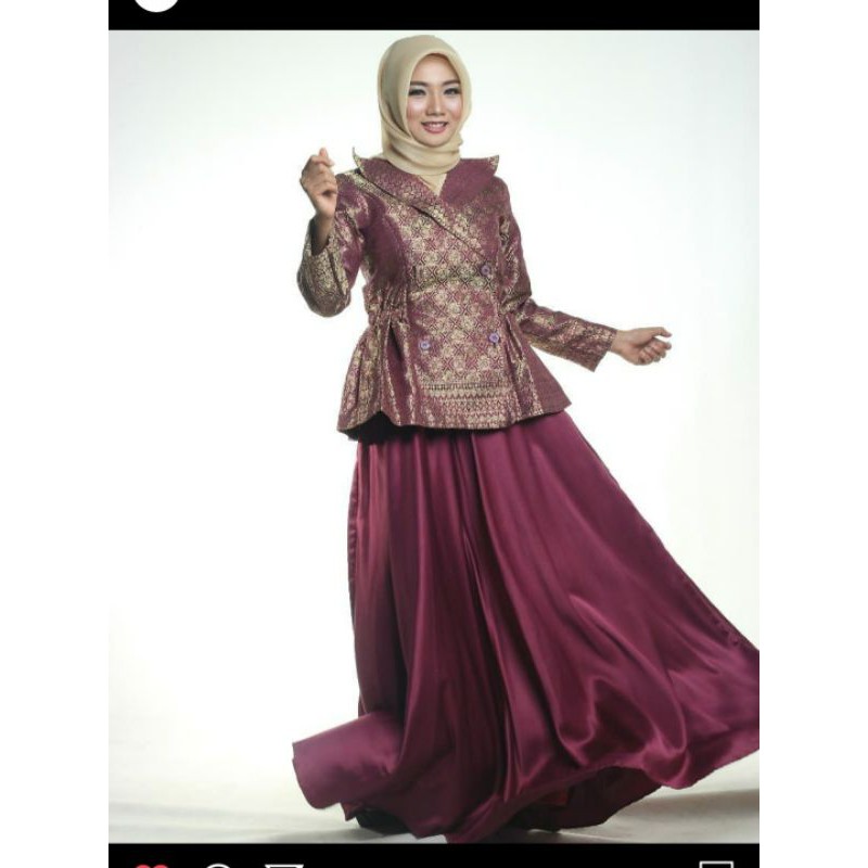 Jual Gaun Songket (NEW) | Shopee Indonesia