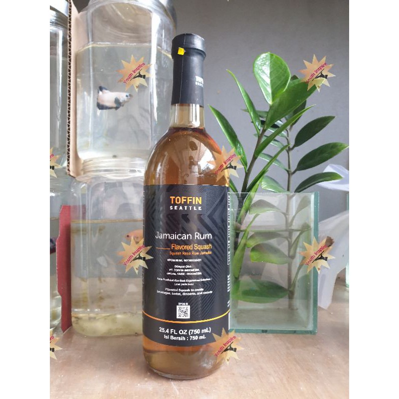 Jual Toffin Jamaican Rum Syrup 750ml | Shopee Indonesia