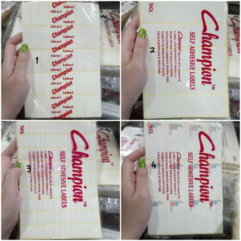 Jual STICKER LABEL HARGA WARNA PUTIH (1bungkus= 7lembar) | Shopee Indonesia
