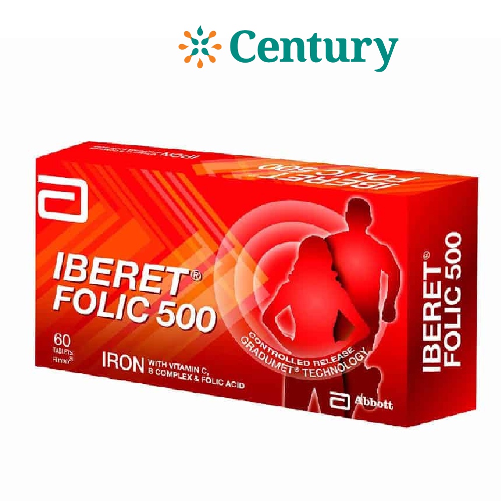 Jual IBERET FOLIC 500 MG 1 STRIP 10 TABLET | Shopee Indonesia