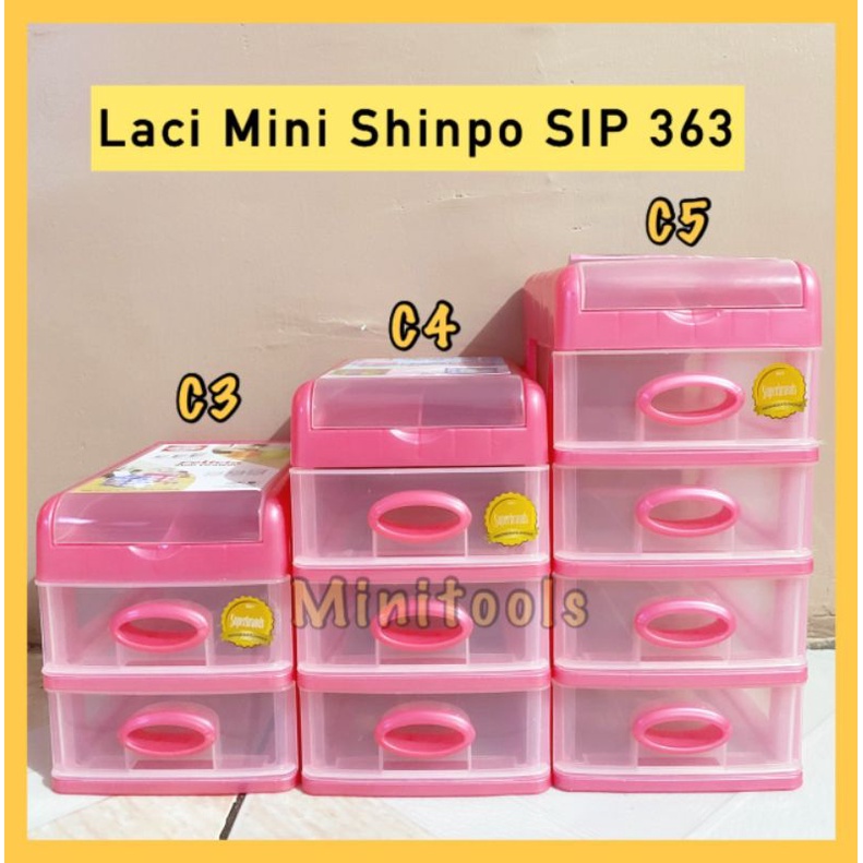 Jual Laci Plastik Mini Susun Shinpo SIP 363 / Laci Obat / Tempat Makeup / Laci 6 Sekat | Shopee ...