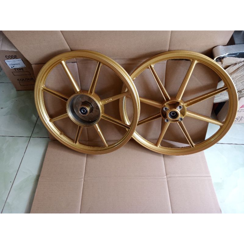 Jual velg racing Jupiter MX old ring 17 x160/140 zigen swan | Shopee ...