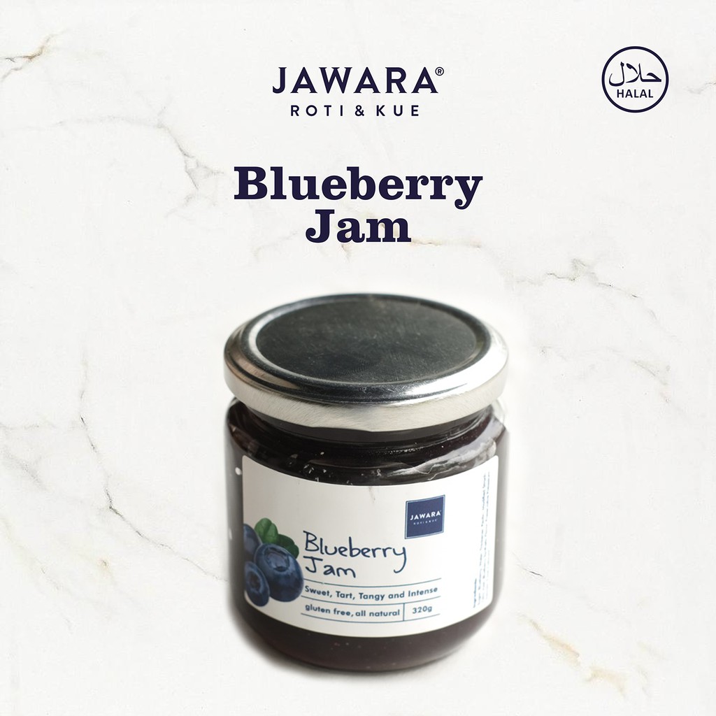 Jual Bluberry Jam | Jawara Roti & Kue | 320gr | Shopee Indonesia