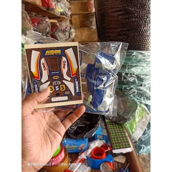 Jual Tamiya body bigwig rs/big wig rs + decal + manual box ( chassis ...