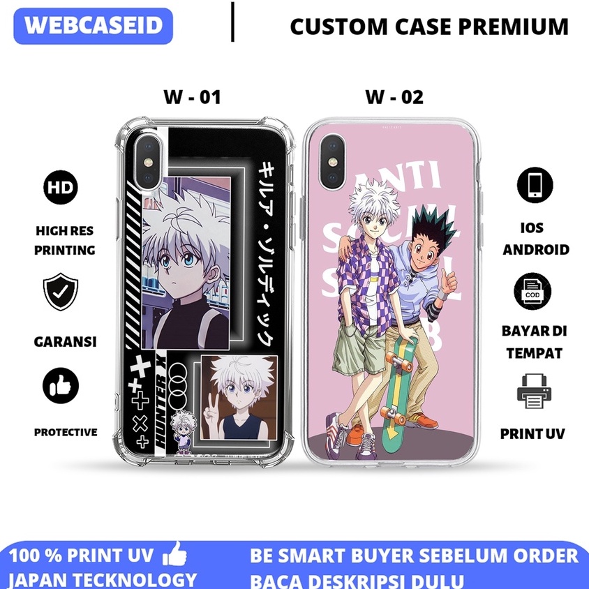 Jual webcaseid custom case anime Hunter X Hunter tersedia bua semu ...