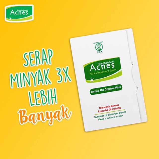Jual Acnes Oil Control Film isi 50 Lembar | Shopee Indonesia