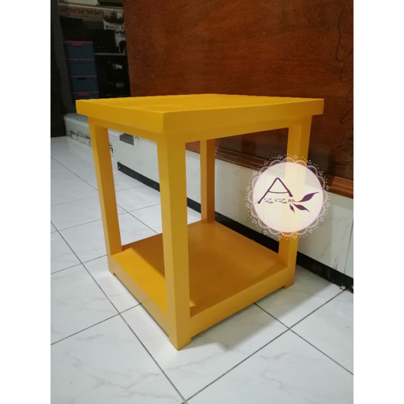 Jual meja dispenser Custom Full Putih Solid | Shopee Indonesia