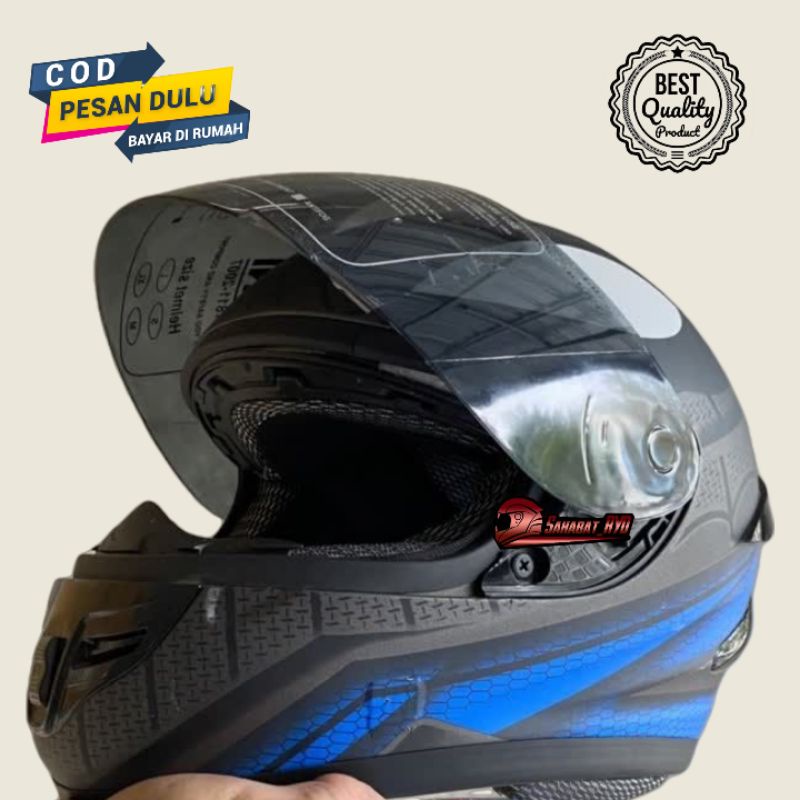 Jual HELM FULL FACE MURAH PAKET GANTENG SNI DEWASA PREMIUM KEREN MODIS ...