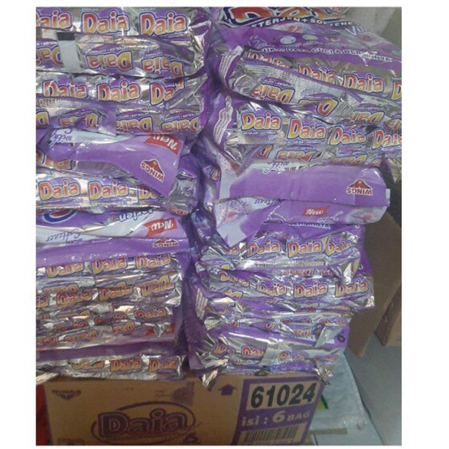 Jual Wings Daia Plus Softener Detergent Violet 1.6 Kg | Shopee Indonesia