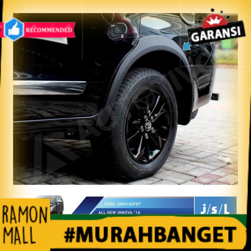 Jual PET unique JSL Over Fender Samping Innova Reborn Model Activo ...