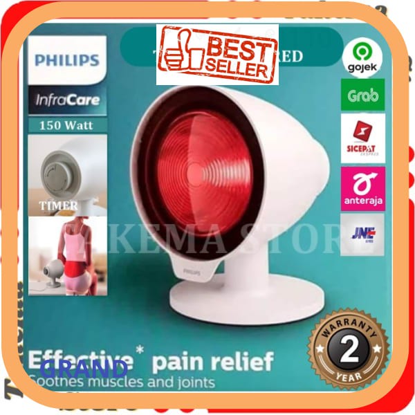 Jual Lampu Terapi Infrared Philips Infra Red Infra Merah Infraphil ...