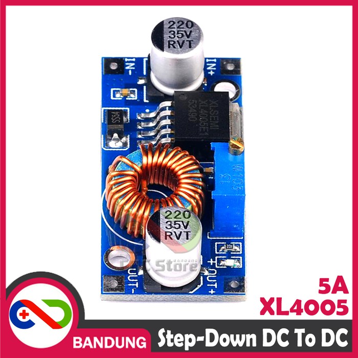 Jual XL4005 DC STEP DOWN ADJUSTABLE POWER SUPPLY MODULE LITHIUM ...