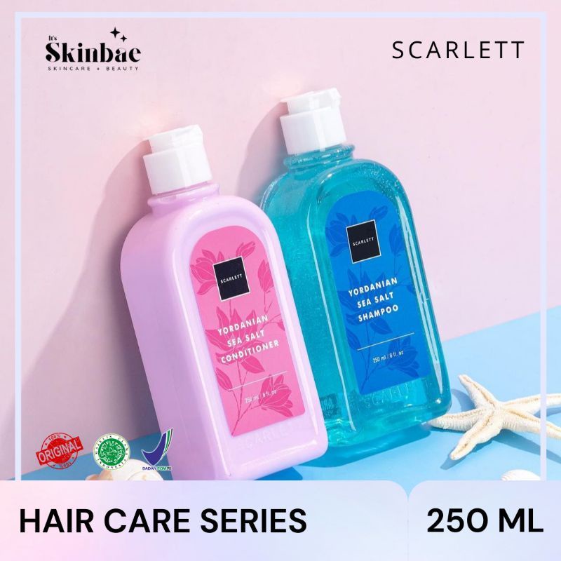 Jual SCARLETT WHITENING SAMPO SHAMPOO DAN KONDISIONER CONDITIONER HAIR ...