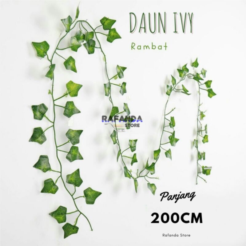 Jual Daun rambat ivy anggur daun juntai plastik artificial tanaman pot ...