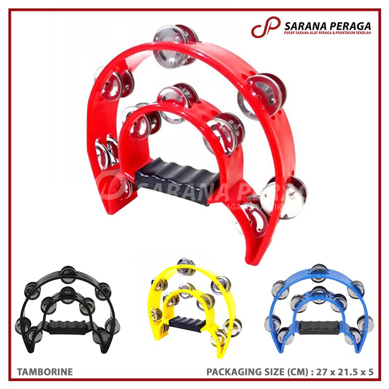 Jual SaranaPeraga - Tamborine Merry 1 / Kerincing / Tamborin Instrumen ...