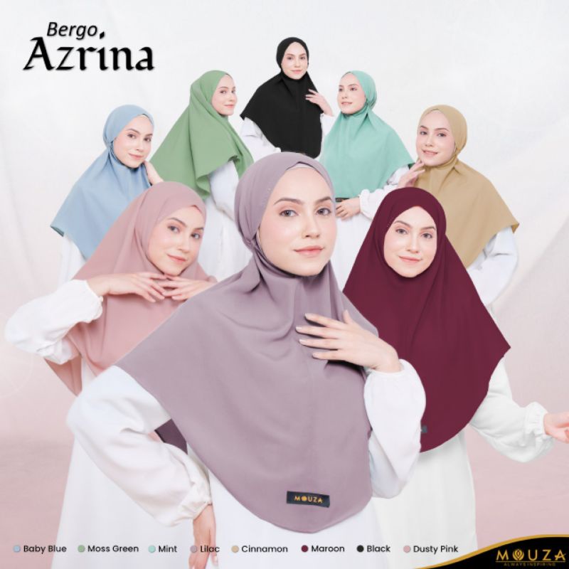 Jual Bergo Azrina by mouza | Shopee Indonesia