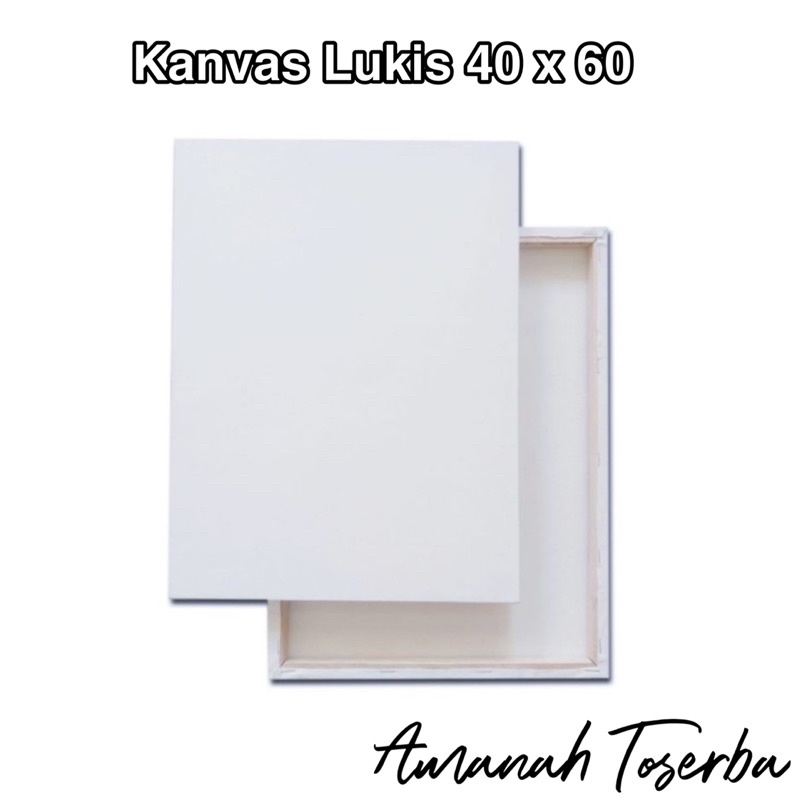 Jual Kanvas Lukis 40 x 60 / kanvas Lukis 60 x 40 | Shopee Indonesia