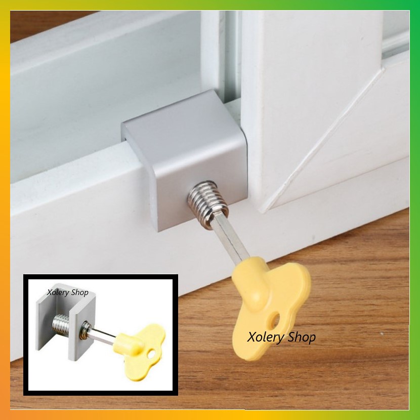 Jual Sliding Window Door Locks Baby Child Safety Kunci Jendela ...