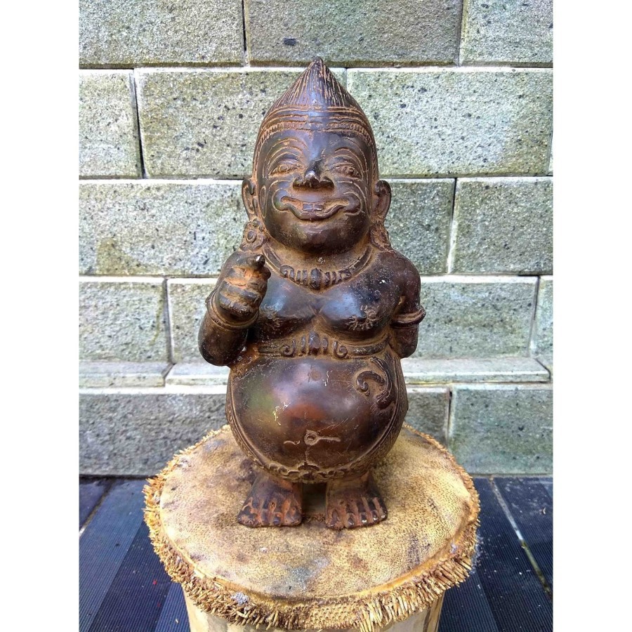 Jual Patung Pajangan Semar Bagong Hitam Antik Unik | Shopee Indonesia