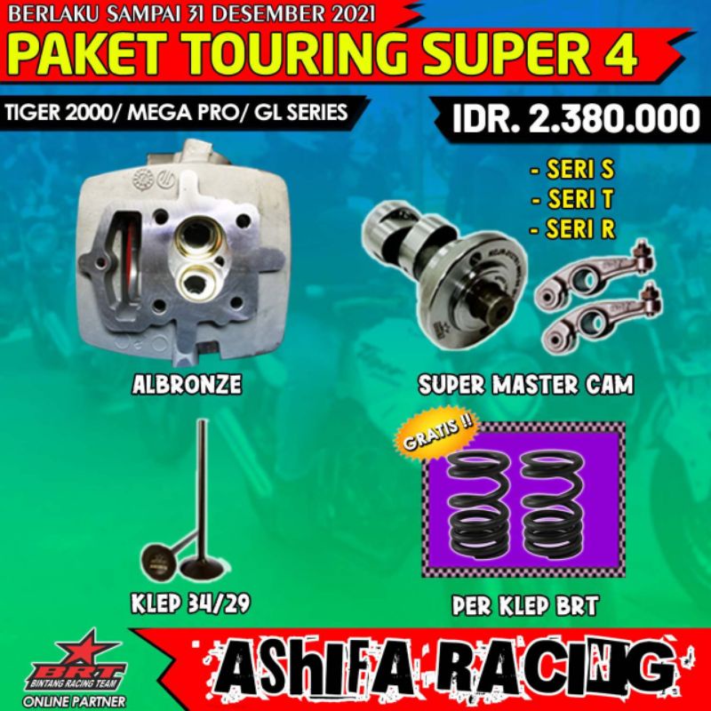 Jual PAKET TOURING 4 ( TIGER - MEGA PRO - GL SERIS ) | Shopee Indonesia