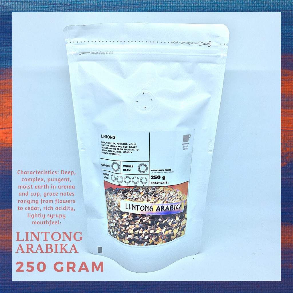 Jual SUTOYO COFFEE Kopi Arabika Lintong 250 Gram | Shopee Indonesia