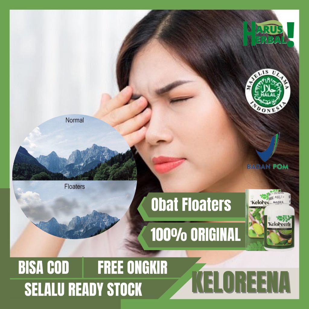 Jual Obat Mata Floaters, Mata Floater, Obat Gangguan Penglihatan, Obat ...