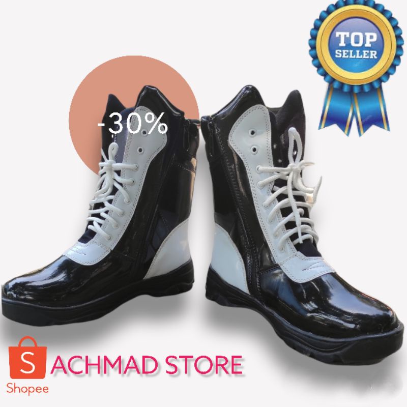 Jual GT SEPATU PDL PROVOST POLRI POLISI SECURITY KILAP Sepatu DINAS ...
