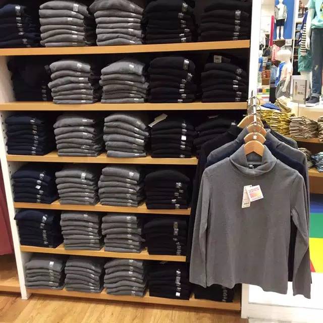 Jual UNIQLO HEATTECH WOMEN TSHIRT TURTLE NECK LENGAN PANJANG BAJU ...