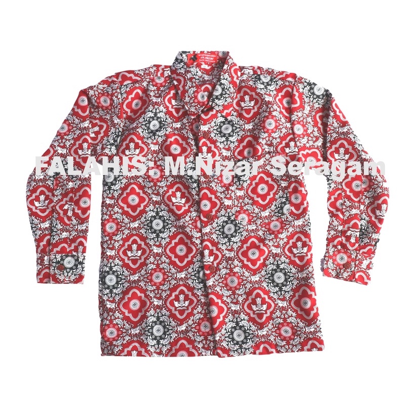 Jual Seragam Batik SD Tunas Harapan Merah Panjang | Shopee Indonesia