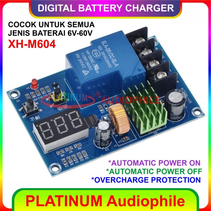 Jual Digital Battery Charger Control Modul LVD Baterai Charging ...