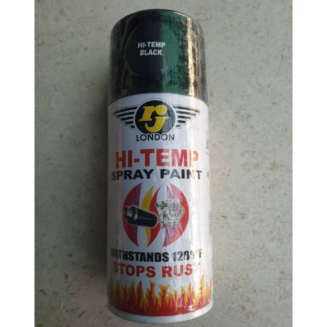 Jual Cat semprot pilox pylox RJ tahan panas cat knalpot cat bakar cat rj hitemp warna hitam,isi ...