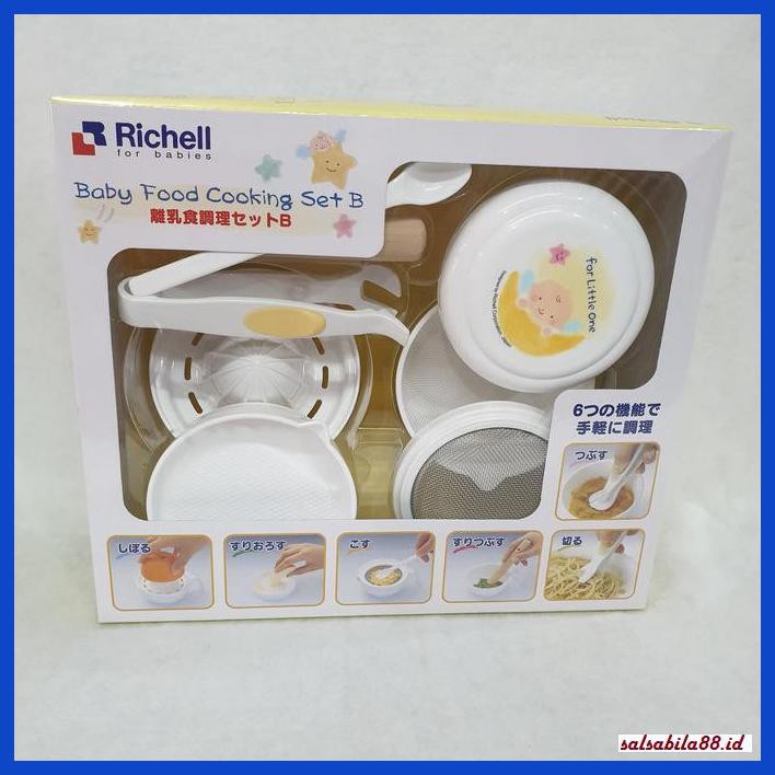 Jual baby-food- richell baby food cooking set b -maker. | Shopee Indonesia