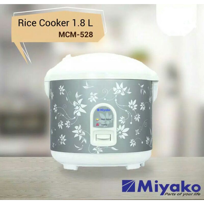 Jual MIYAKO MCM 528 RICE COOKER 1,8 LITER / MAGIC WARM MIYAKO MCM528 ...