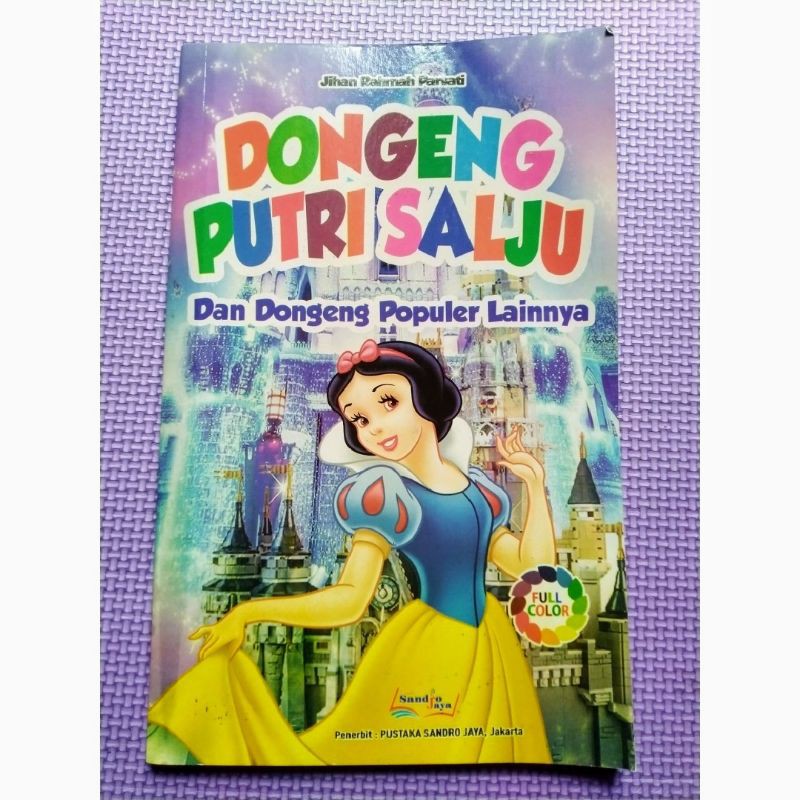 Jual Buku Cerita Dongeng Putri Salju Sandro Shopee Indonesia