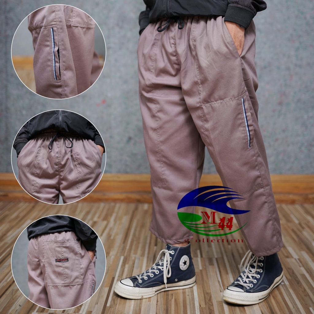 Jual CELANA SIRWAL LIST ONE SIZE KATUN DRIL PRIA DEWASA/LAKILAKI/SUNNAH ...