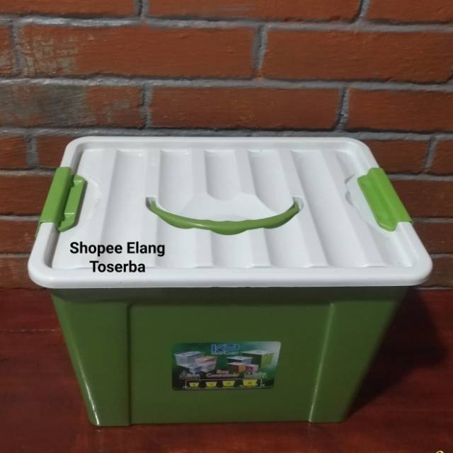 Jual BOX CONTAINER 25ltr TEBAL TANPA RODA | Shopee Indonesia