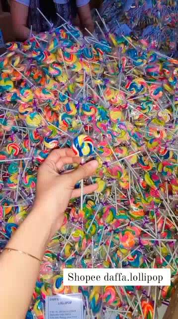 Jual paket permen lollipop premium bulat isi 50pcs by pabrik permen ...