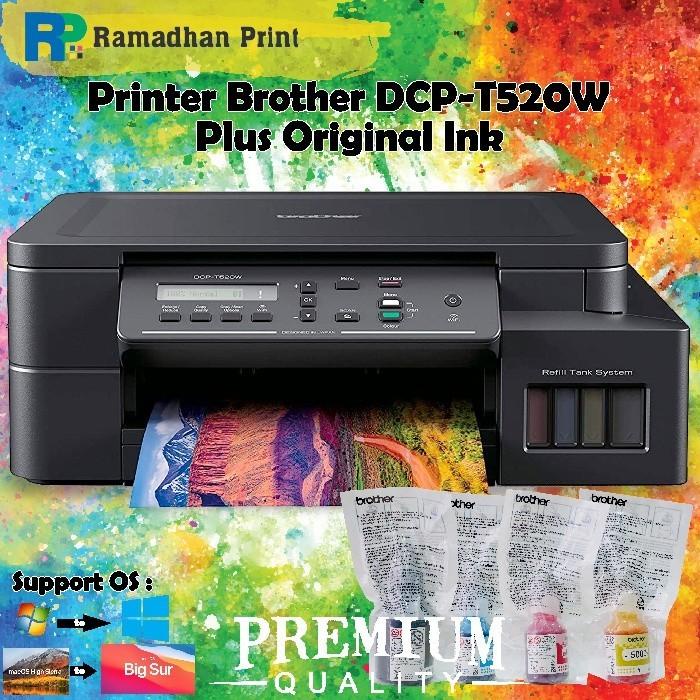 Jual Printer Brother Dcp-T520W Wifi Aio Wireless Pengganti T510W ...