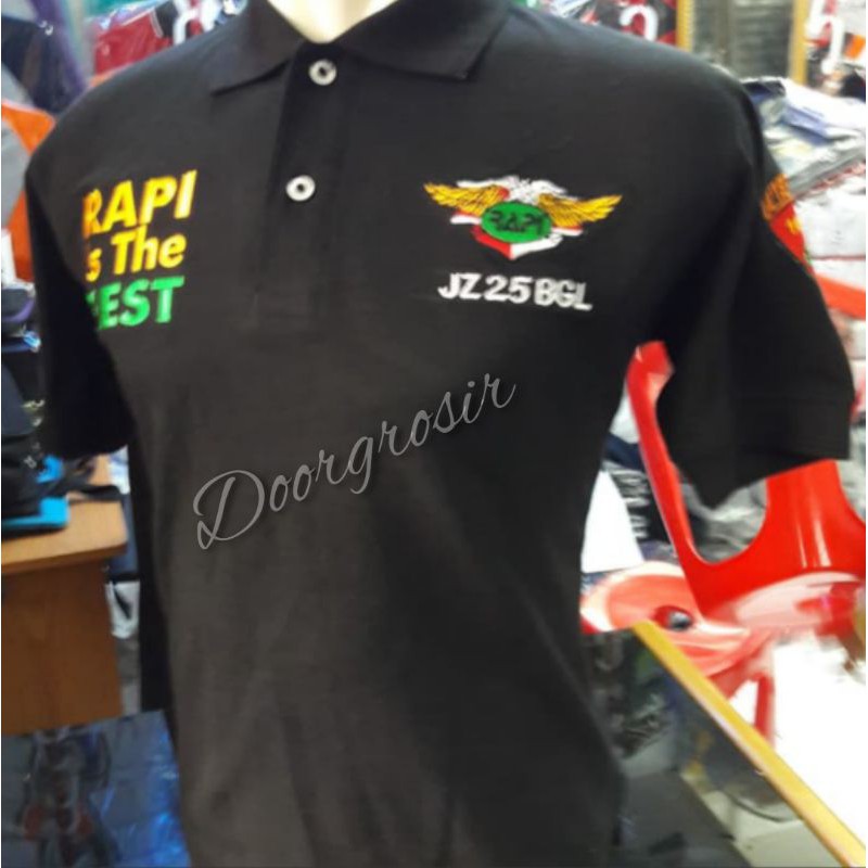 Jual Kaos Seragam Rapi Radio - Hitam | Shopee Indonesia