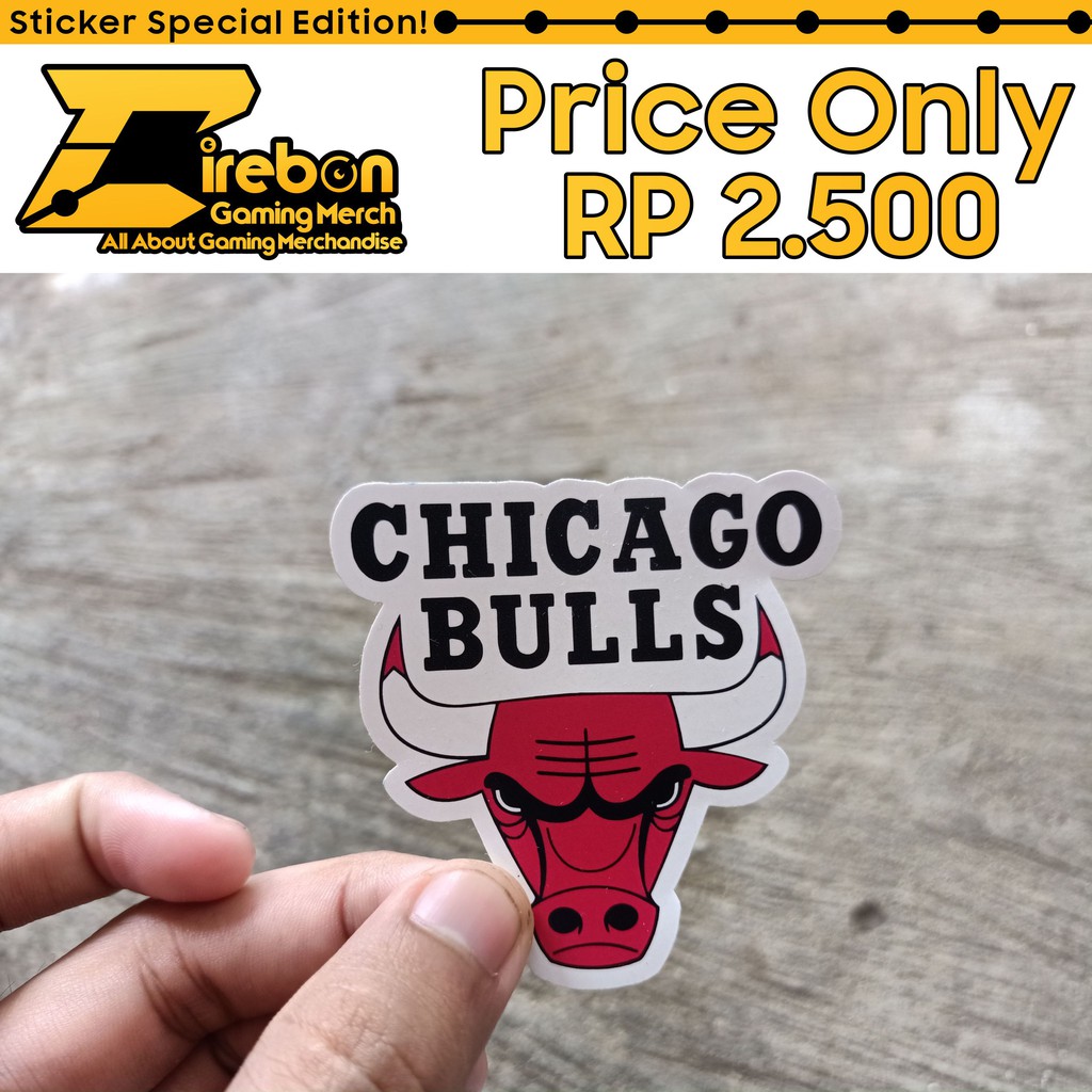 Jual Sticker Stiker Nba Chicago Bulls | Shopee Indonesia