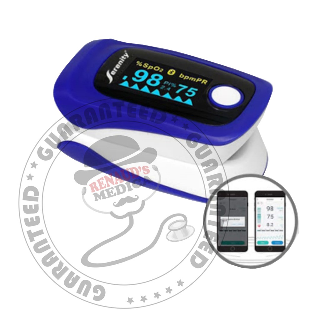 Jual Serenity Pulse Oximeter SR-P090 (Alat Ukur Kadar Oksigen Tubuh) | Shopee Indonesia