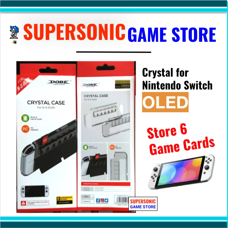 Jual DOBE Crystal Case For Nintendo Switch OLED Console & NS OLED w Storage | Shopee Indonesia
