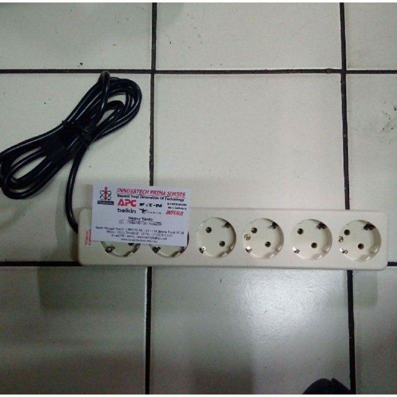 Jual Colokan Kabel Sambungan Konverter UPS IEC 6soket | Shopee Indonesia