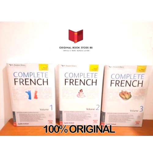 Jual Paket Complete French Volume 1,2 dan 3 dengan 3 CD (SESUAI FOTO ...