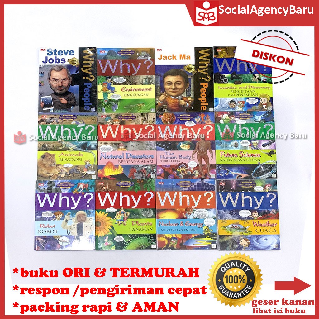Jual Why Seri Anak - Buku Why Series | Shopee Indonesia