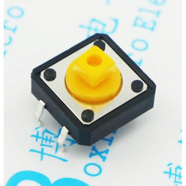 Jual Push Button Omron 12X12X7.3mm Tact Switches Micro Switch B3F-4055 ...