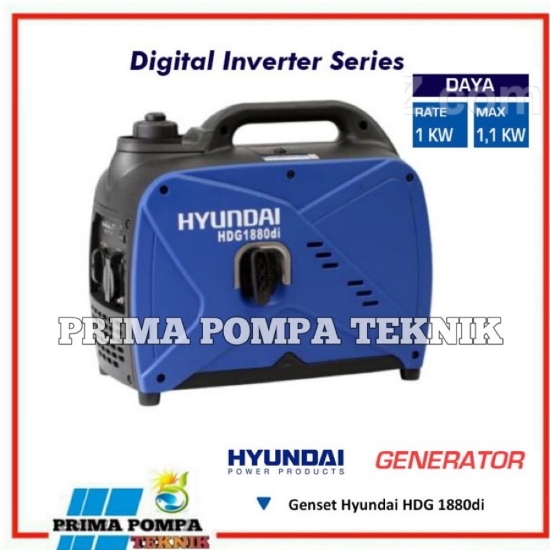 Jual Genset portable inverter hyundai HDG1880DI Genset besin 1000 watt ... Jual Genset portable inverter hyundai HDG1880DI Genset besin 1000 watt ...