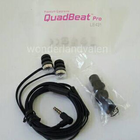 Jual Wonderlandvalen Headset LG Quadbeat Pro LE431 Original 100% (BLACK ...