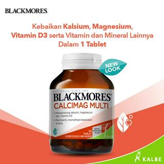 Jual BLACKMORES Calcimag Multi Isi 60 Tablet - Vitamin Kalsium Magnesium Vitamin D - Suplemen ...